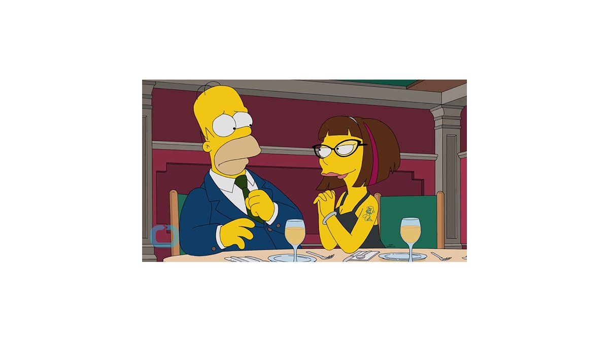 El domingo vuelven Los Simpsons: conocé a la nueva novia de Homero