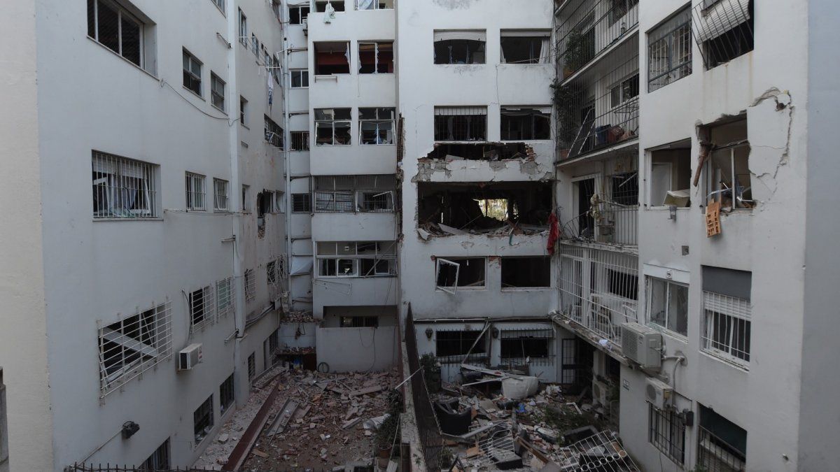 Así quedaron los edificios y apartamentos afectados por la explosión