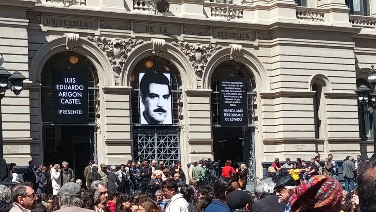 Luis Eduardo Arigón Castel fue homenajeado y sus restos despedidos en ...