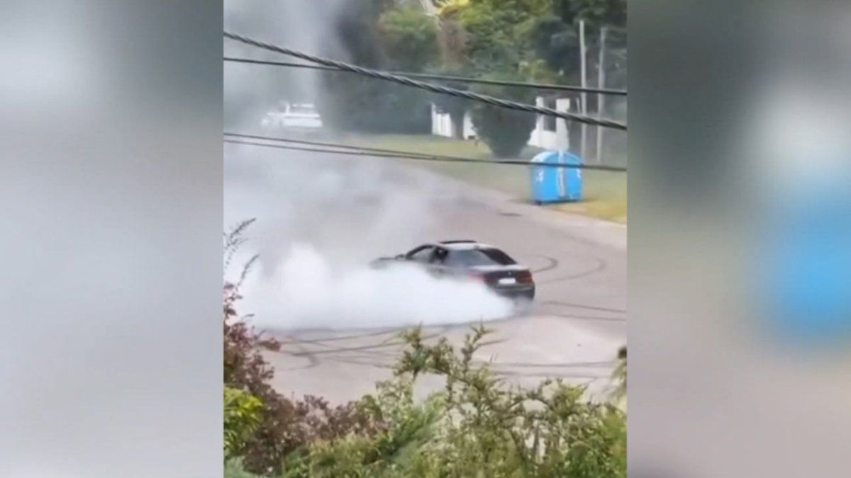Autoridades tienen identificado al BMW que fue filmado quemando ...