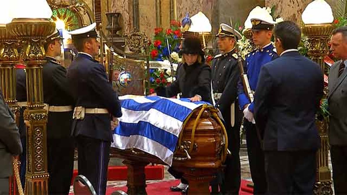 Líderes políticos recordaron a Jorge Batlle en el Palacio Legislativo