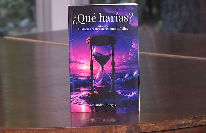 ¿Qué harías?, el libro de Alejandro Borges que surgió tras un infarto y a modo de agradecimiento