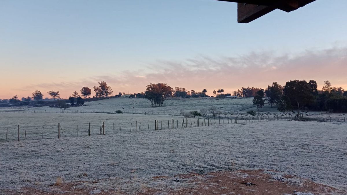 Siguen los días muy fríos, con heladas y mínimas bajo cero; el informe ...