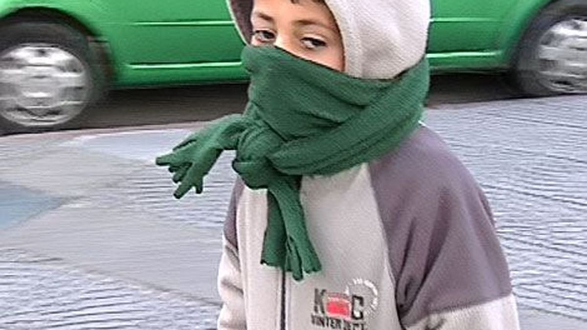 Días muy fríos: la temperatura máxima de hoy será de 13 grados