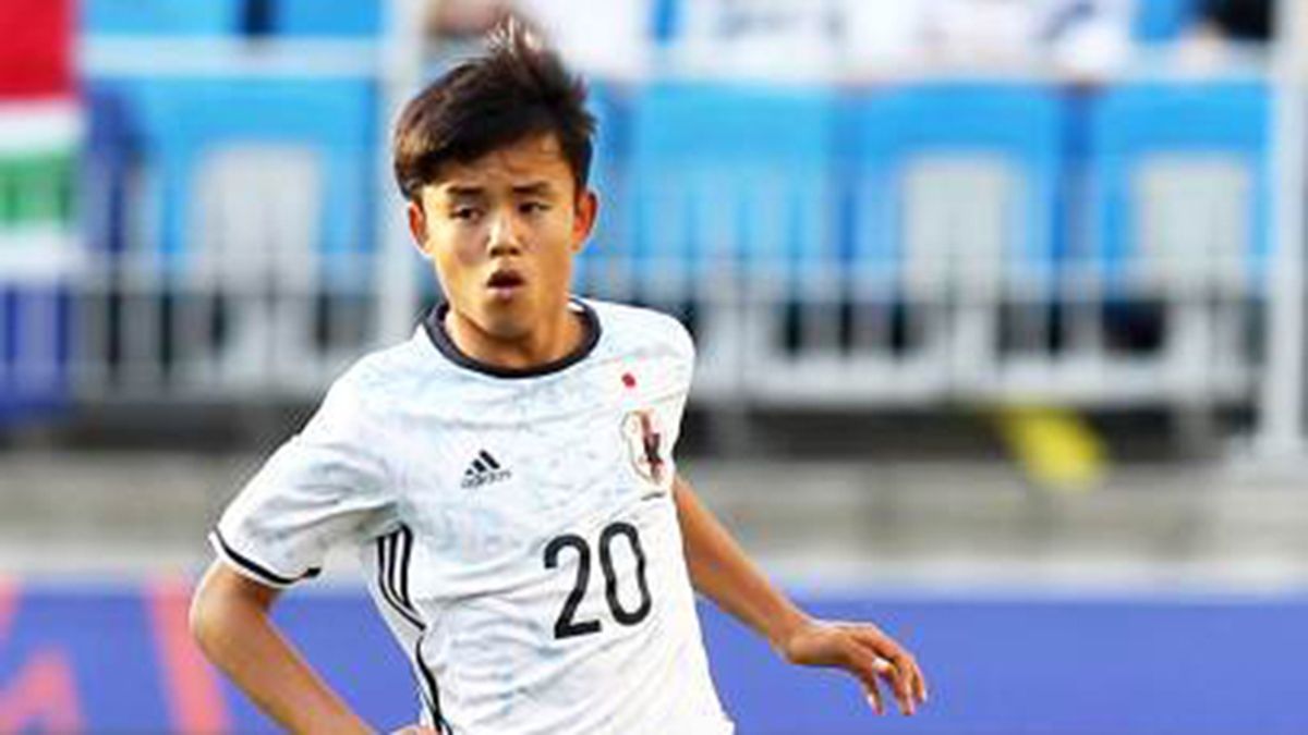 Takefusa Kubo, tiene 15 años y es la promesa de Japón en el Mundial Sub 20