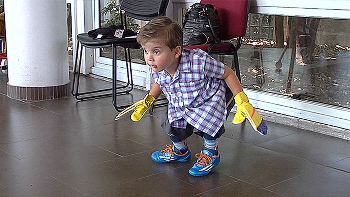 Conocé a Mateo Laxague, el niño Teletón 2014