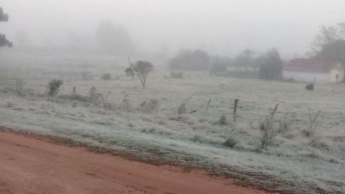 Mañana gélida: mínima de -6,3º en Mercedes y sensación térmica de -10º ...