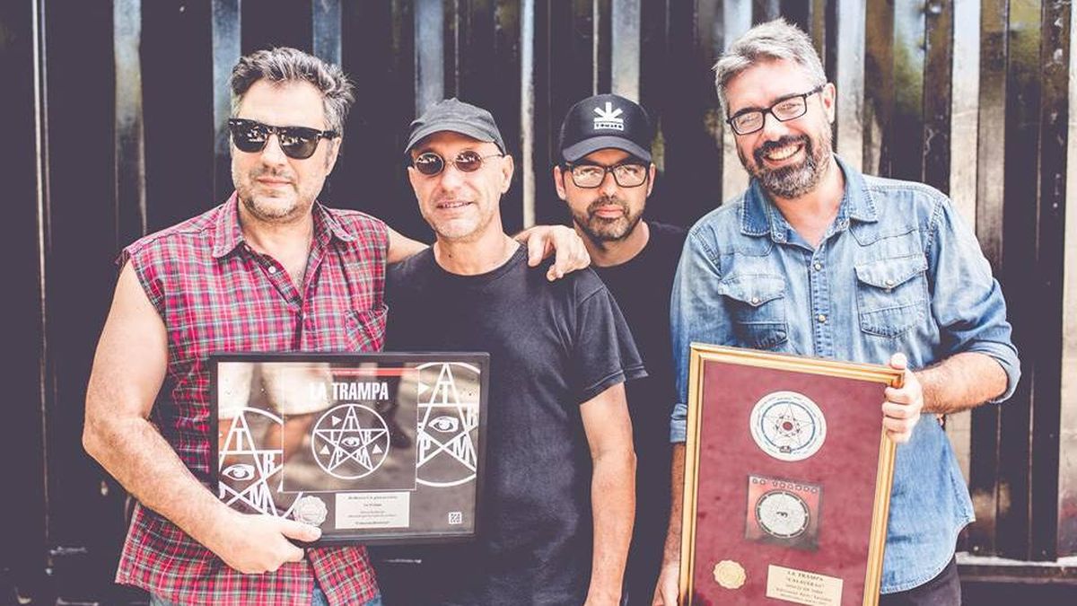 La Trampa regresa hoy a los escenarios con Disco platino