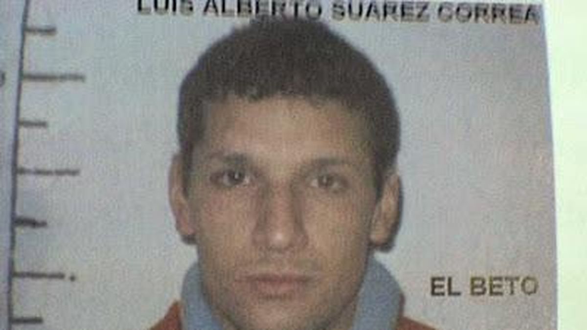 El sábado será libre Betito Suárez, el delincuente más peligroso del país