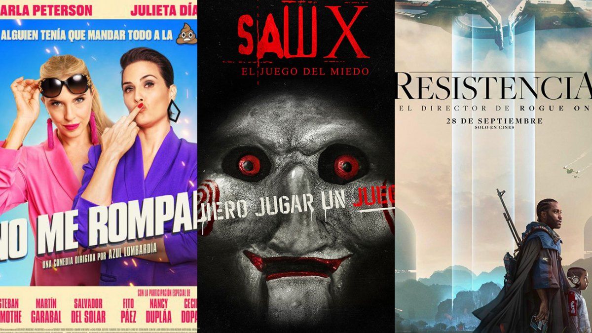 No me rompan, Saw X: el juego del miedo y Resistencia: los recomendados ...