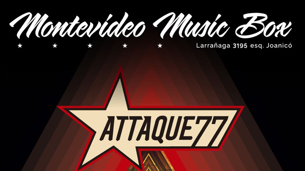 Attaque 77 de gira presentando Triángulo de Fuerza