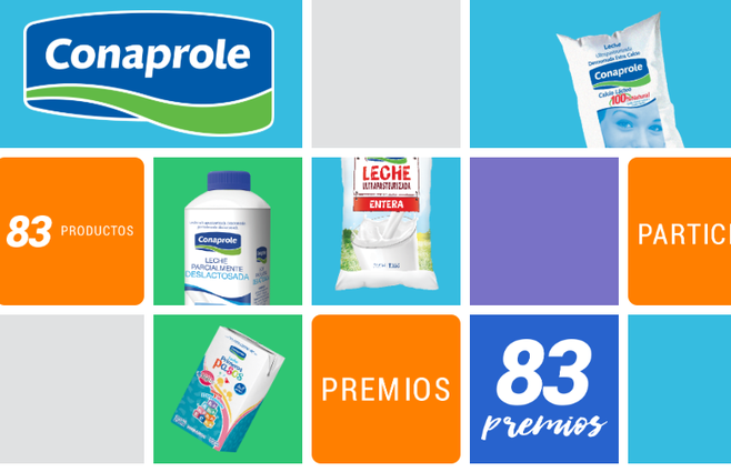 Conaprole cumple 83 años y regala 83 premios imperdibles