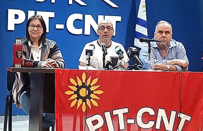 PIT-CNT define plan de movilización y paros para el martes cuando se ...