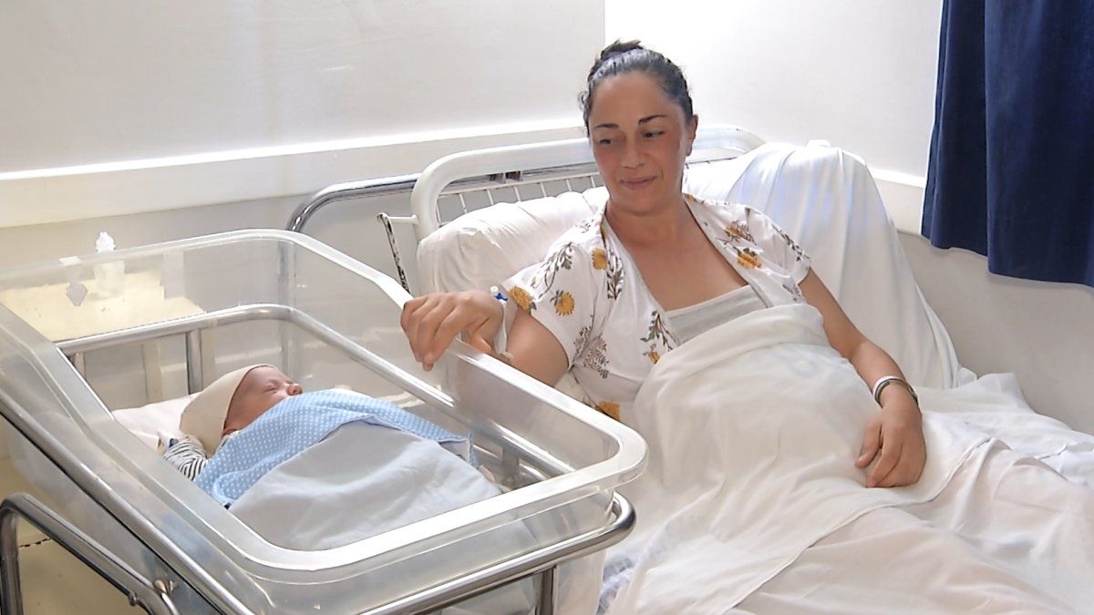 Ian es el primer bebé del 2025: Lo quería tener en brazos, dijo su mamá ...