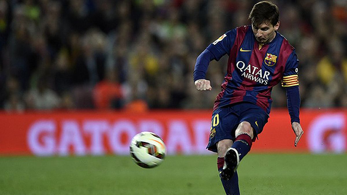 Messi “la picó” en un penal y dicen que fue la mejor de la historia