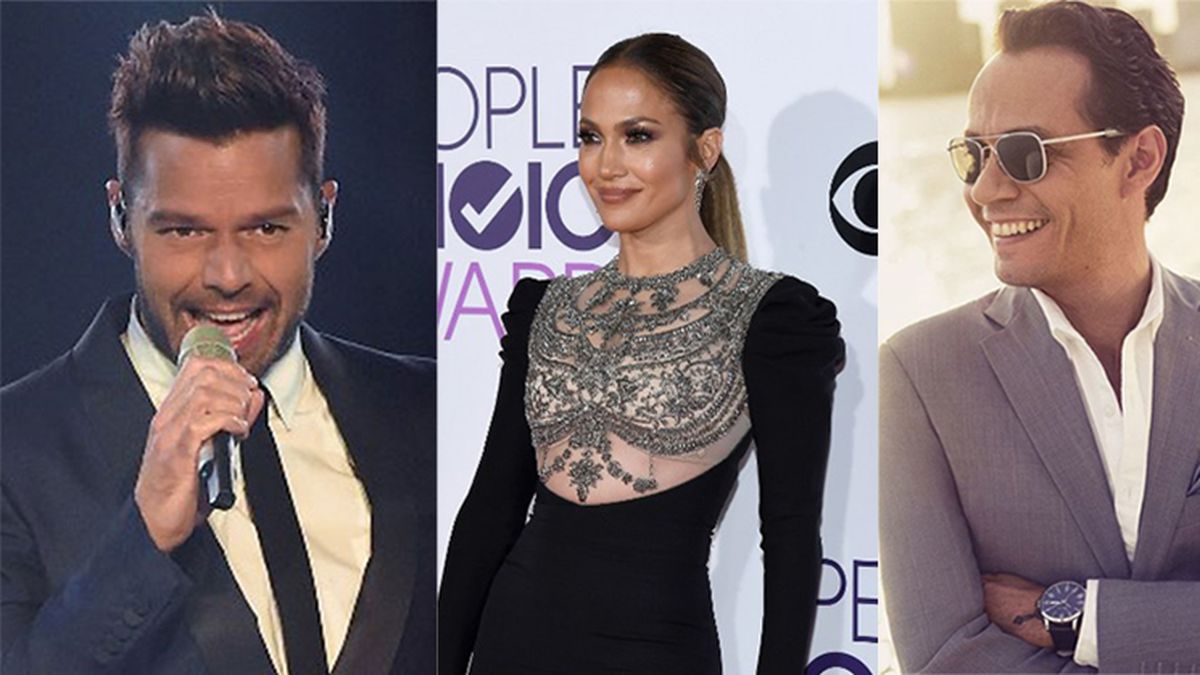 Ricky Martin, Jennifer López y Marc Anthony en teletón por víctimas de ...