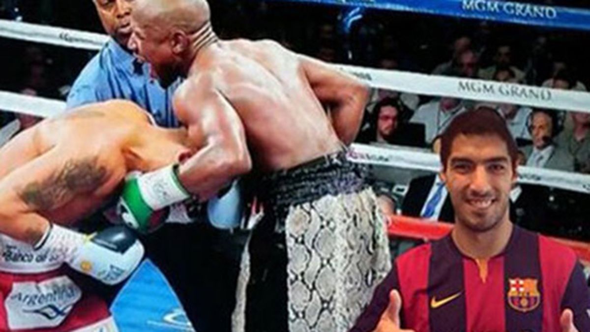 La mordida de Maidana generó las bromas y el recuerdo a Suárez