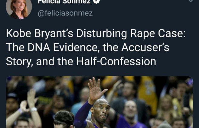 Washington Post suspendió a una periodista por un tweet contra Kobe Bryant
