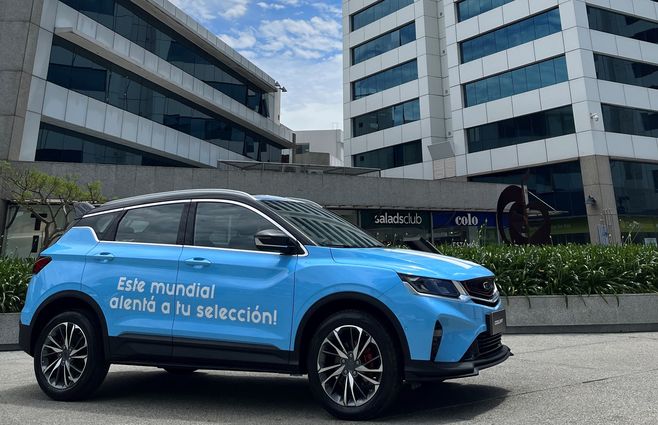 Geely Coolray cautivó a todo el público de World Trade Center