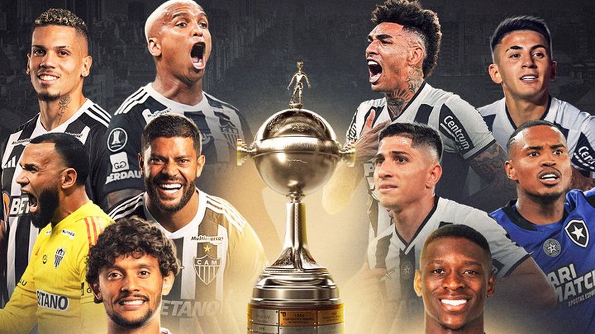 Atlético Mineiro-Botafogo, sexta final brasileña en la historia de la ...