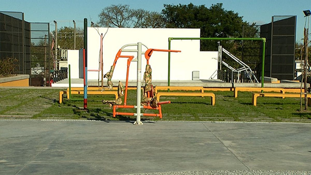 Se inauguró la plaza del barrio Marconi en el marco del Plan 7 Zonas