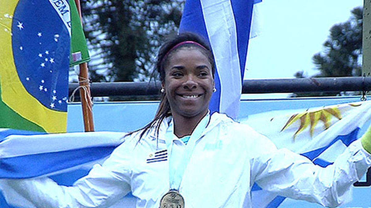 Déborah Rodríguez ganó el oro en el Sudamericano de Atletismo