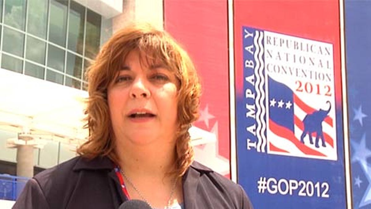 Subrayado presente en la convención Republicana de Estados Unidos